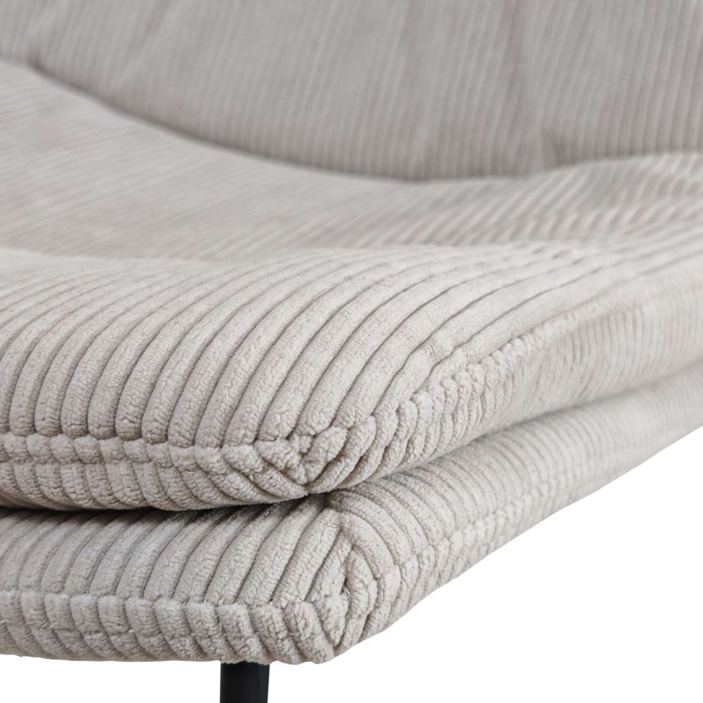 ELI Quilted Upholstered High Back Metal Bar Stool - Bar Stool Santai